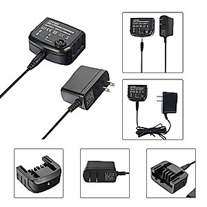 CELL9102 20V Lithium Battery Charger for Black and Decker 20V LCS1620 Charger and Battery LBXR20 BXR20-OPE LBXR2020 LBXR20, Capacity Output 2.5Ah