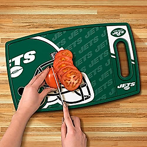 YouTheFan NFL New York Jets Logo Series Cutting Board