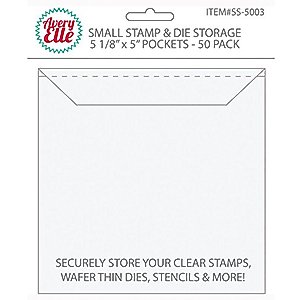 Avery Elle Stamp and Die Storage Pocket Bundle with Small, Large, and Extra Large Sizes (Set of 3 Items)
