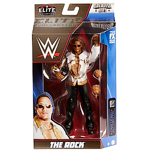 The Rock - WWE Elite Greatest Hits 1 Toy Wrestling Action Figure