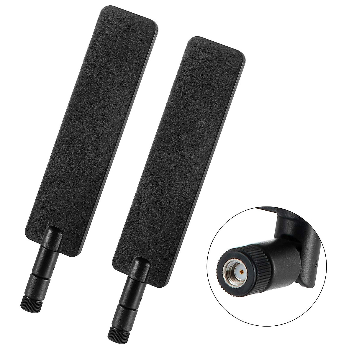 RP-SMA Male 9dBi 3G 4G LTE Cellular Trail Camera Long Range Antenna (Pack of 2) Compatible with Spypoint Micro Dark Link S EVO Tactacam Stealth Cam