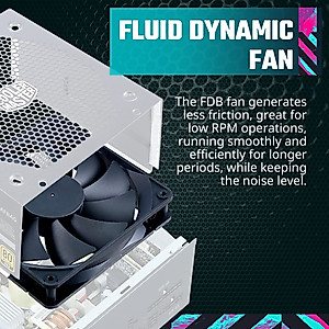 Cooler Master V750 Gold V2 Full Modular,750W, 80+ Gold Efficiency, Semi-fanless Operation, 16AWG PCIe high-Efficiency Cables, 10 Year Warranty