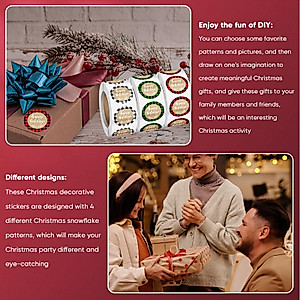 Outus 1500 Pcs Happy Holiday Stickers St Patrick Back to School Gift Wrap for Teacher Envelope Labels Roll Buffalo Plaid Sticker Round Tag Seal Decals for Baby Shower Greeting Cards Supplies, 1 Inches