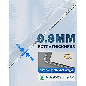 KTRIO 10 Pack ID Badge Holders, Clear Card Holder for Breakaway Lanyard, Multi ID Holder with Waterproof Resealable, Name Tag Badge Holder for Nurses, Office and School, Vertical