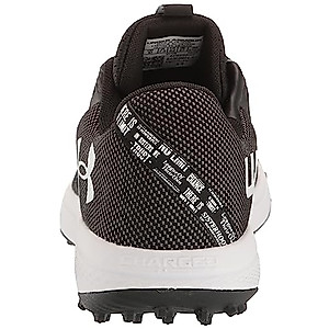 Under Armour Women's Glyde 2.0 Turf, (001) Black/Black/Metallic Silver, 9, US