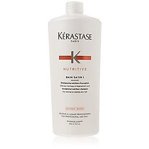 Kerastase Nutritive Bain Satin 1 Exceptional Nutrition Shampoo (For Normal to Slightly Dry Hair) 1000ml/34oz