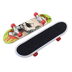 MOONZON 12PCS Finger Toy Skateboards,Finger Scooter,Creative Fingertip Alloy Finger Sports Toys, Intellectual Toys, Novelty Toys Gifts