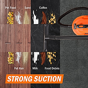 Armor All AA255W Wet/Dry Utility Vac 2.5 Gallon, 2.5-Gallon,120 Volts (AC), Orange/Black