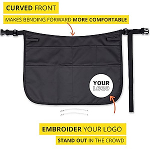 SupplyMaid Waterproof Professional Cleaning Apron. Designed for Pro Cleaners Like a Cleaning Caddy Around Your Waist