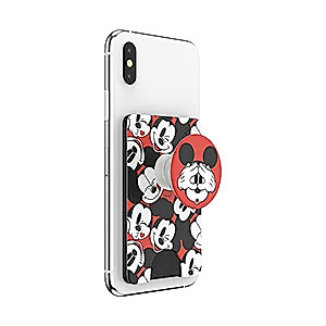 PopSockets Phone Wallet with Expanding Phone Grip, Phone Card Holder, Disney PopWallet - Pattern