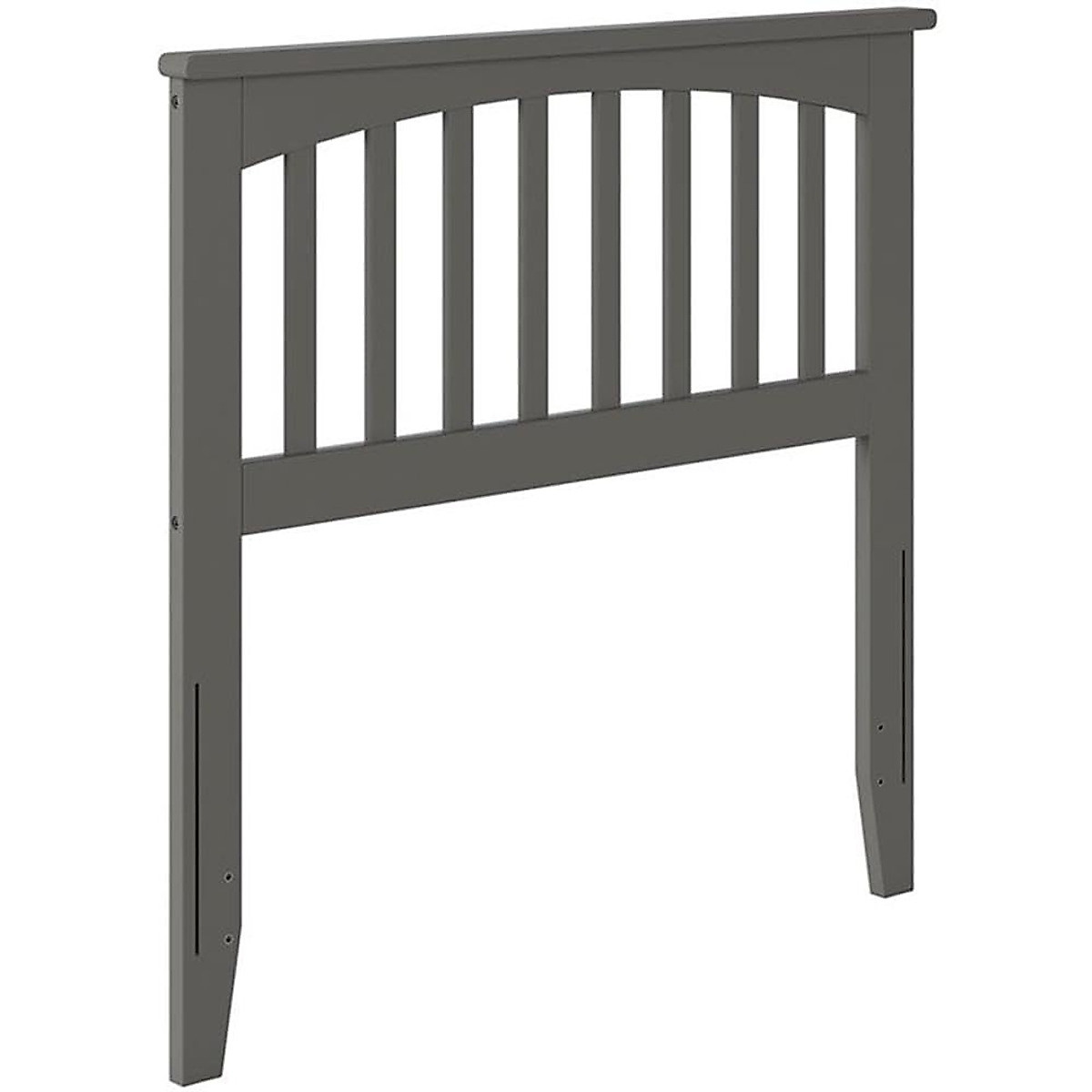 Leo & Lacey Twin Slat Headboard in Gray