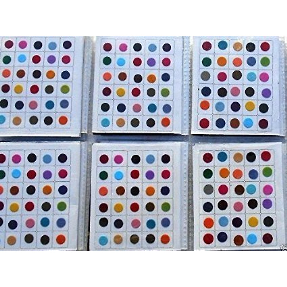720 X Count Bindi dots Multi size multicolor Bindi Round Bindi Polka dots daily use bindi stickers (Multicolored)