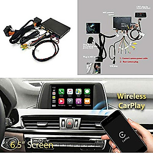 PANGOLIN Wireless CarPlay for BMW NBT System, with Android Auto Retrofit Interface, iOS AirPlay Mirror Function