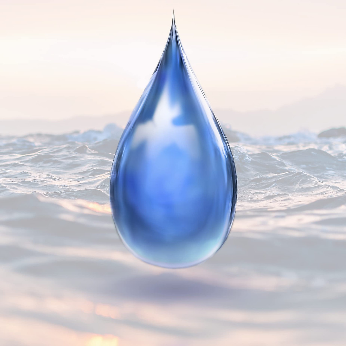 Sunnyscopa Waterslide Decal Paper for INKJET Printer - CLEAR, US LETTER SIZE 8.5"X11", 20 SHEETS, Personalized Water Slide Transfer Transparent Printable paper - DIY Custom for Tumblers, Glasses, Mug