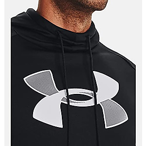 Men's Under Armour Fleece big logo hoodie black medium