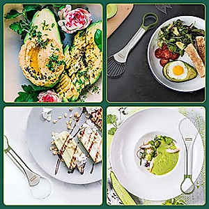 Avocado Slicer,Avocado Pit Remover Cutter/Peeler,Well Made Stainless Steel Avocado Slicer and Pitter Tool,Really Cutting Thin Slices,The Best Holiday Gifts