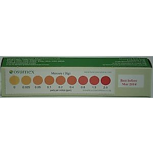 Osumex Heavy Metal Test Kit for Humans 5 Pack Heavy Metals Test – At Home Heavy Metal Urine Test Kit, Mercury Test Kit for Humans, Arsenic Testing Kit Cadmium Tester with Option to Choose Other Metals