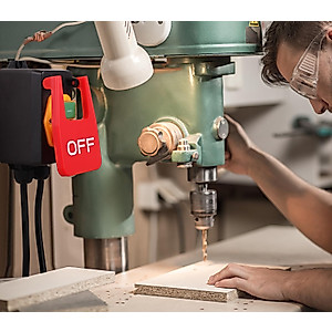 Paddle Switch for Table Saw, 110V to 120V Single Phase On/Off Switch with Large Off Paddle for Emergency Stop, Power Switch with Heavy Duty Extension Cord, Fits Table Saw | Router Table | Drill Press