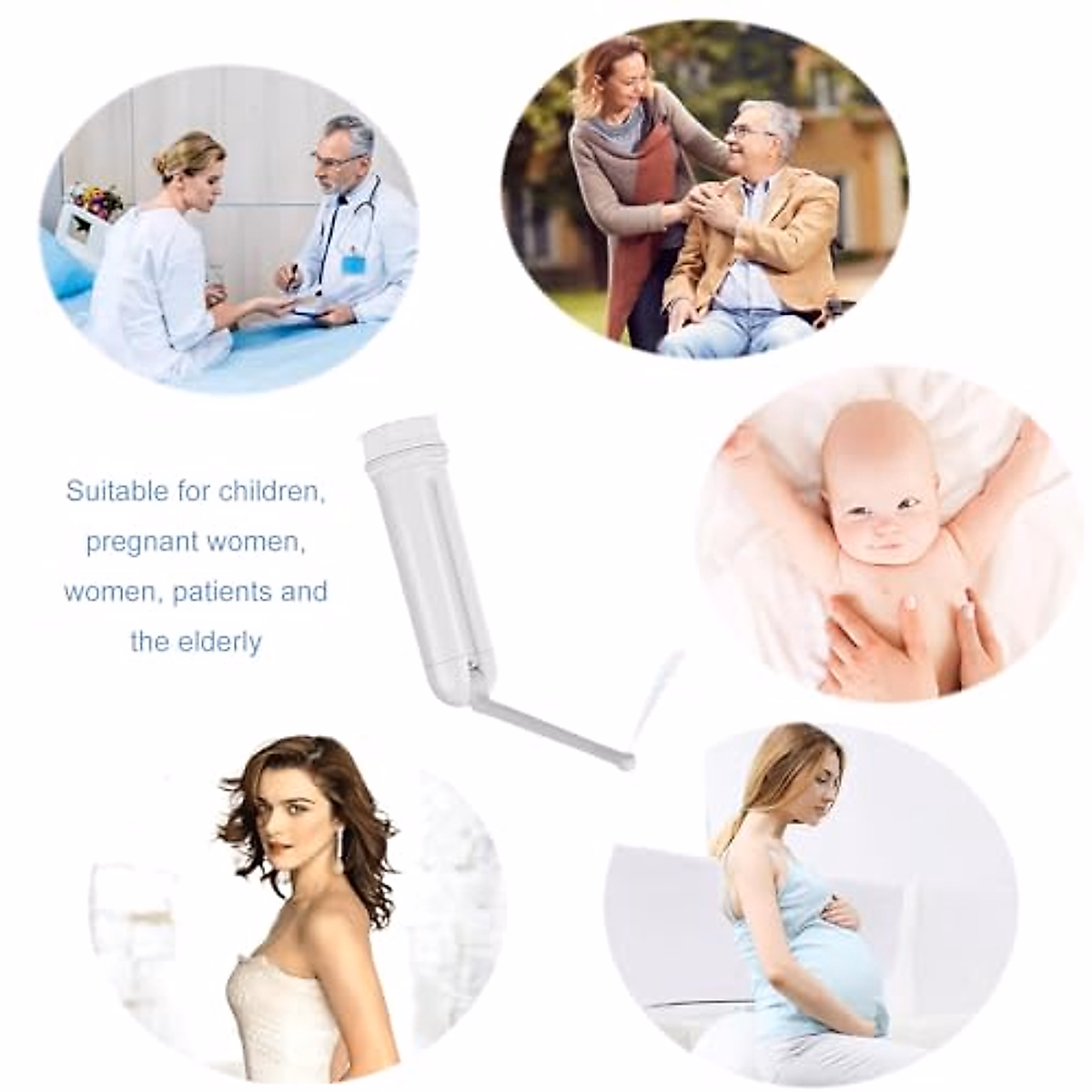 Portable Bidet Handheld Travel Bidet Mobile Electric Bidet Sprayer，Toilet Paper Substitutes,for Personal Hygiene Cleaning/Soothing Postpartum Care/perineal & Hemmoroid Nursing，White