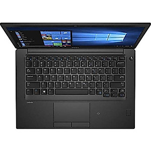 Dell Latitude 7480 Business-Class Laptop - 14.0 inch FHD Display, Intel Core i7-6600U 2.60 GHz, 8GB DDR4 RAM, 128GB M.2 SSD, Webcam, WiFi, SD Card Reader, Windows 10 Pro (Renewed)
