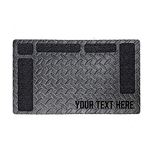 Customizable Gun Mat - Gun Cleaning Mat - EVA Foam 17 x 10.5'' - Tactical Take Down Mat