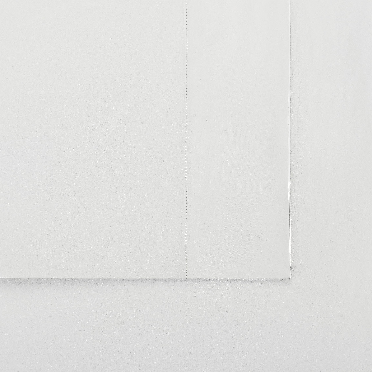 Serta Supersoft Washed Cooling 3 Piece Bed Sheet Set with Pillow Covers for All Season, Twin, Snow White