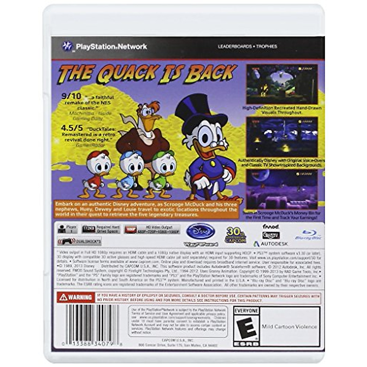 DuckTales - Remastered PS3 - PlayStation 3
