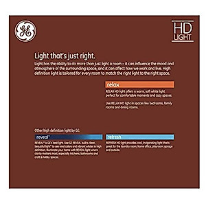 GE Refresh 2-Pack 65 W Equivalent Dimmable Daylight Br30 LED Light Fixture Light Bulb