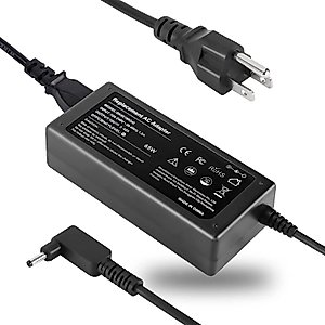 65W 19V 2.37A AC Adapter Replacement For Acer Chromebook R11 11 13 14 15 Charger C720 C738T CB3 CB3-532 CB3-111 CB3-131 CB3-132 CB3-431 CB3-531 CB5 CB5-132T CB5-571 C731 R13 Computer Laptop Power Cord