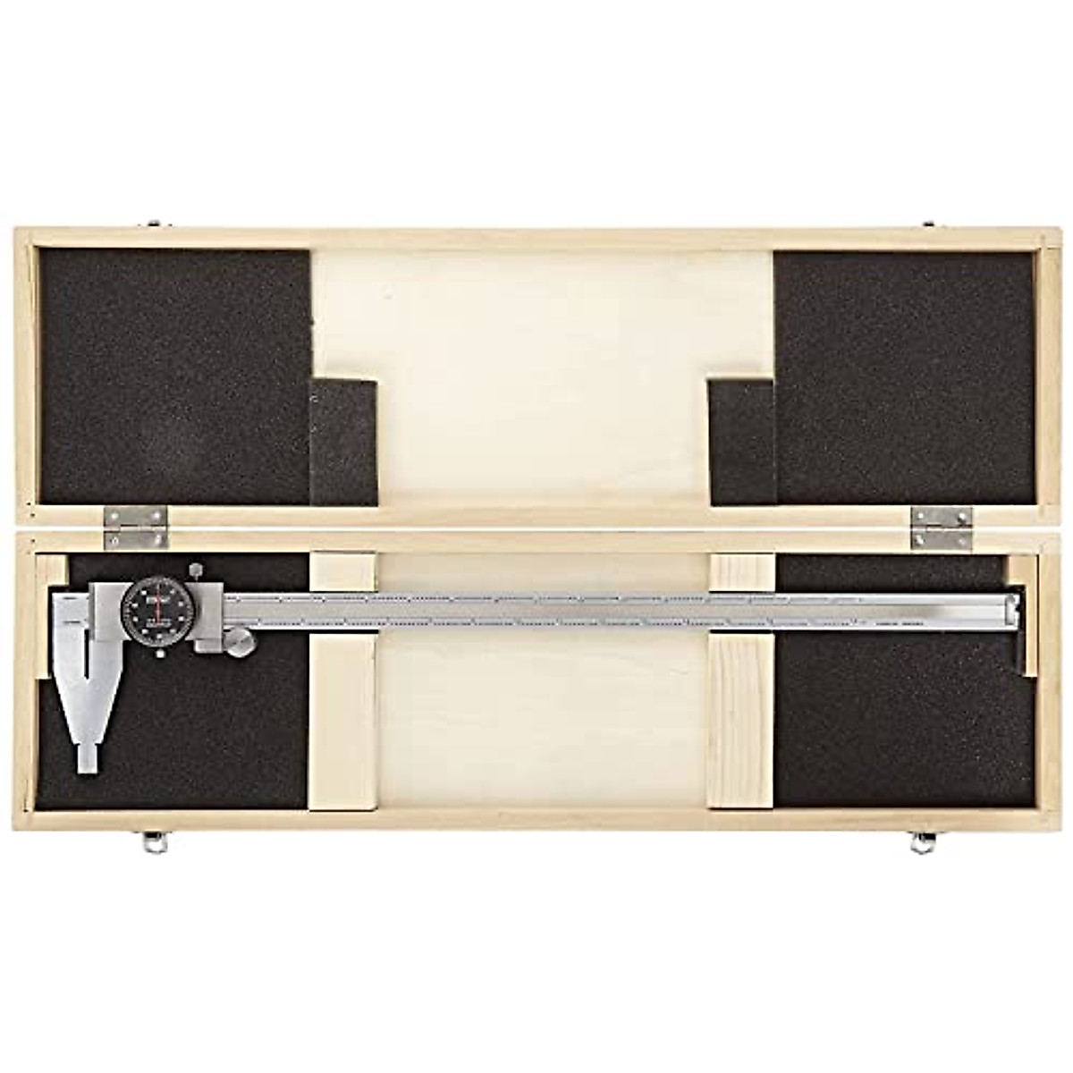 Fowler 52-008-024-0, Xtra-Range Dial Caliper With 0-24" Measuring Range, Black