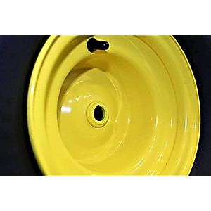 (Set of 2) 20x10.00-8 Tires & Wheels 4 Ply for Lawn & Garden Mower Turf Tires ATW-003 w/Keyed Hub