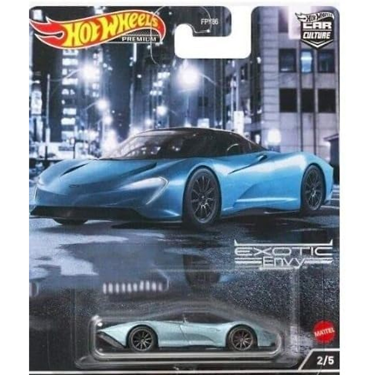 Hot Wheels Car Culture 2022 Exotic Envy Complete Set of 5 Diecast Vehicles from FPY86-957M Release