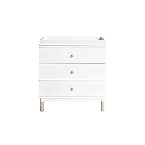 Babyletto Gelato Crib and Dresser Feet Pack in Washed Natural