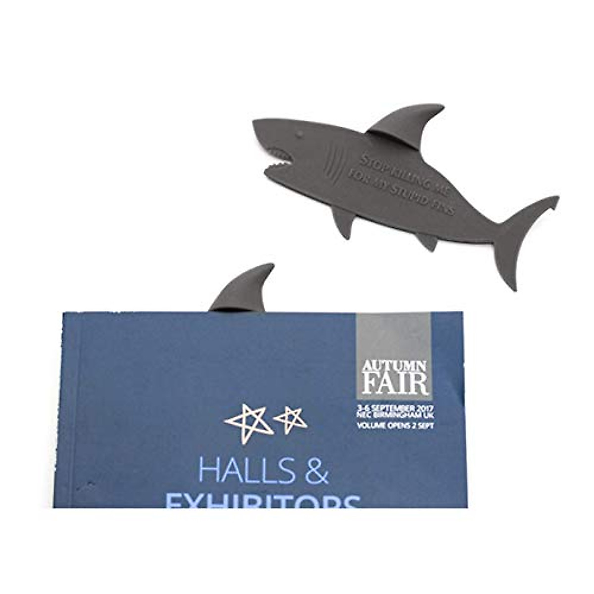 2Pcs Shark Bookmark Cute Page Marker by Taygate Design