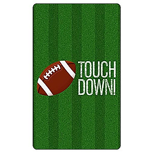 60 Sports Football Miniature Candy Bar Wrapper, Mini Candy Bar Stickers for Birthday Party, Baby Shower, Wedding, Graduation, or Any Family Event Decorations, Candy Not Included.