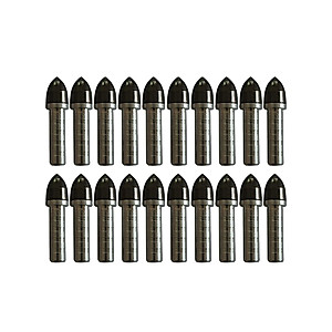 JIEXI HWYP 8850 Archery Crossbow Glass Fiber Arrow Tips with Connectors Pack of 50