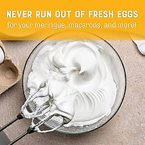 Judee’s Dried Egg White Powder 16 oz - Pasteurized - Delicious and 100% Gluten-Free - Great for Breakfast and Camping Meals - Use to Make Meringue, Royal Icing, and Shakes