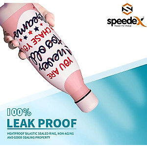 Speedex Vacuum Insulate Hot & Cold Water Bottle School/Gym/Home/Office/Boys/Girls/Kids with Leakproof Sipper CapAnd BPA Free(Pink 500ML)