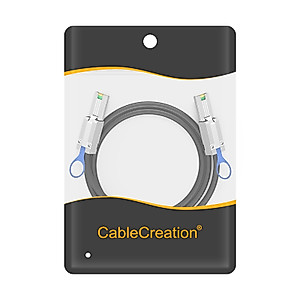 CableCreation External Mini SAS 26pin (SFF-8088) Male to Mini SAS 26 (SFF-8088) Male Cable, 1.0M