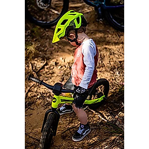 Fox Racing Youth Mainframe Mountain Bike Helmet, Black/Black