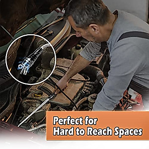 Gifts for Men, Telescoping Magnetic Pickup Tool, Men Gifts for Dad Husband Him, Cool Gadgets Gifts for Boyfriend, Anniversary Birthday Gifts Ideas, Unique Tools, Car Accessories