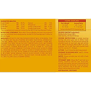 Meow Mix Seafood Medley Dry Cat Food, 3.15 Pound Bag (Pack of 4)