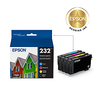 Epson T232 Black and Color Combo Ink Cartridges, Standard Capacity