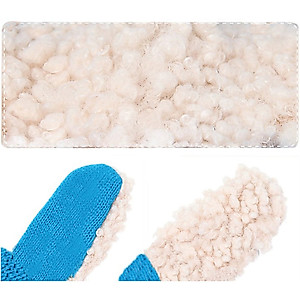 Baby Girls Boys Winter Hat Scarf Earflap Hood Scarves Caps (Pink)