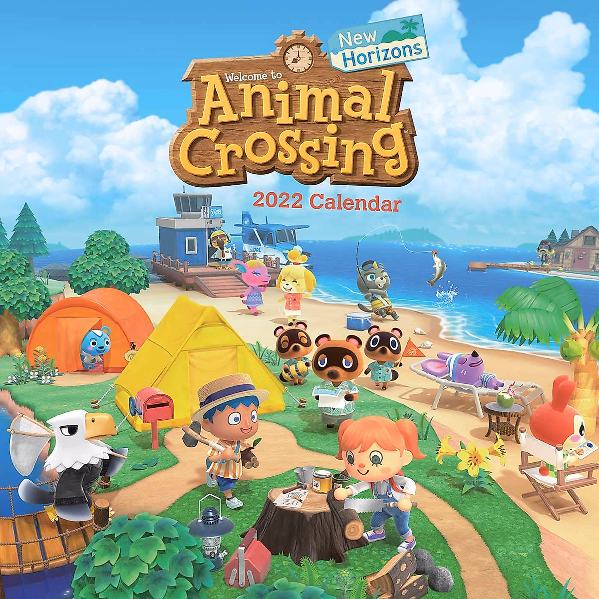 Animal Crossing: New Horizons 2022 Wall Calendar
