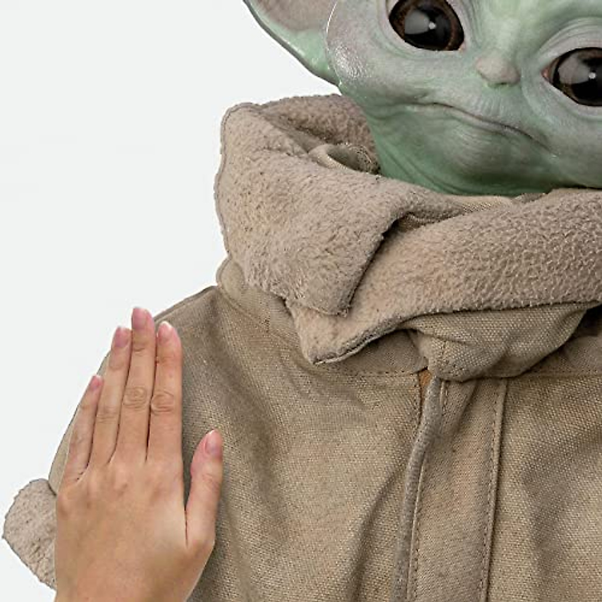 RoomMates RMK4456GM The Mandalorian: Baby Yoda Grogu | The Child Giant Peel and Stick Wall Decals, Green, Tan, Giant Wall Decal