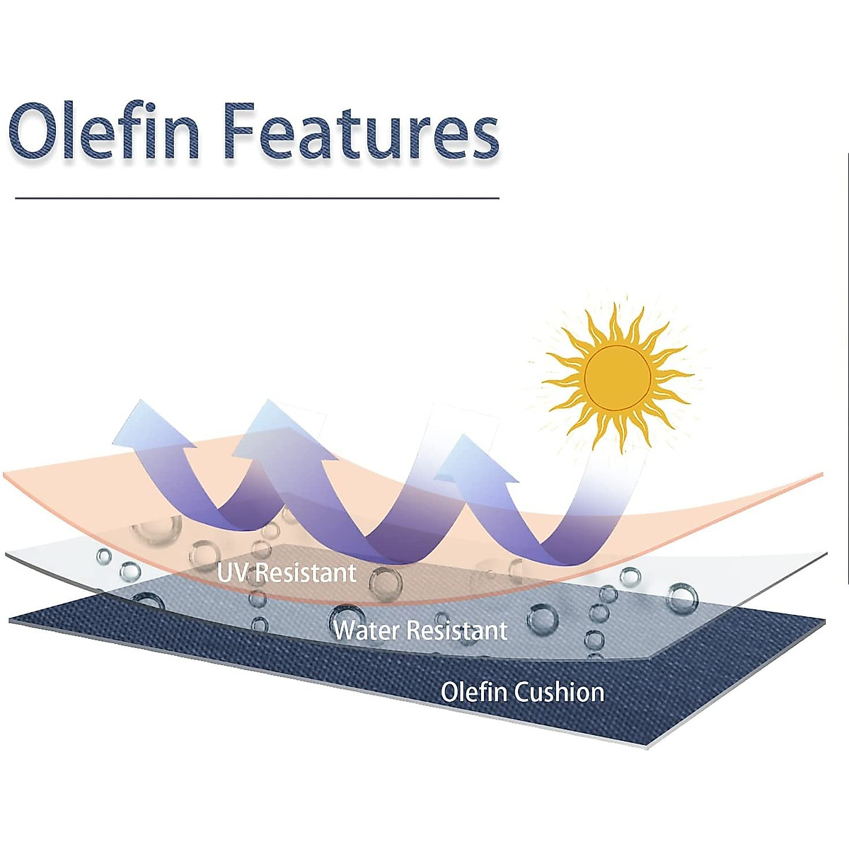 FBTS Prime Outdoor Seat Cushions Set of 2 Patio Chair Cushions with Ties 16x17 Inch Red Geometry U-Shape Chair Pads for Outdoor Patio Furniture Garden Home Office