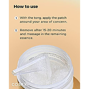 COSRX Advanced Snail Hydrogel Eye Patch 60 Patches (3.17 oz) | Eye treatments | Fine Line, Undereye, Revitalize, Refresh, Korean Skincare