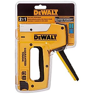 DEWALT - GID-286785 DWHTTR350 Dewalt Heavy-Duty Aluminum Stapler/Brad Nailer , Yellow