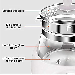 BabyExo Baby Formula Water Kettle,Precise Baby Water Kettle- Temperature Baby Milk Warmer for 24 Hours-1.2L BPA-Free Boil-Dry Protection Instant Water Warmer for Baby Formula